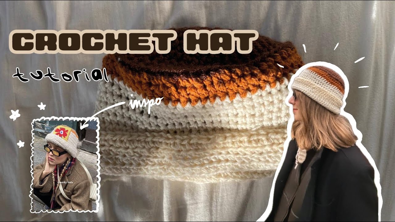CROCHET HAT TUTORIAL I beginner friendly - YouTube
