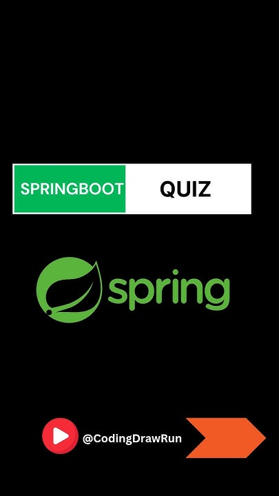 Spring boot Quiz #springboot #java #spring #springboot3 #springbootquiz - YouTube