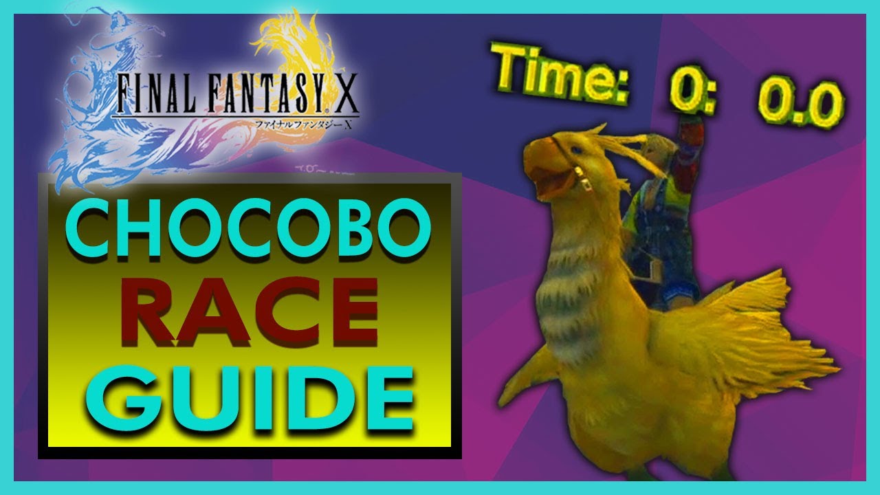 Ff14 chocobo racing guide