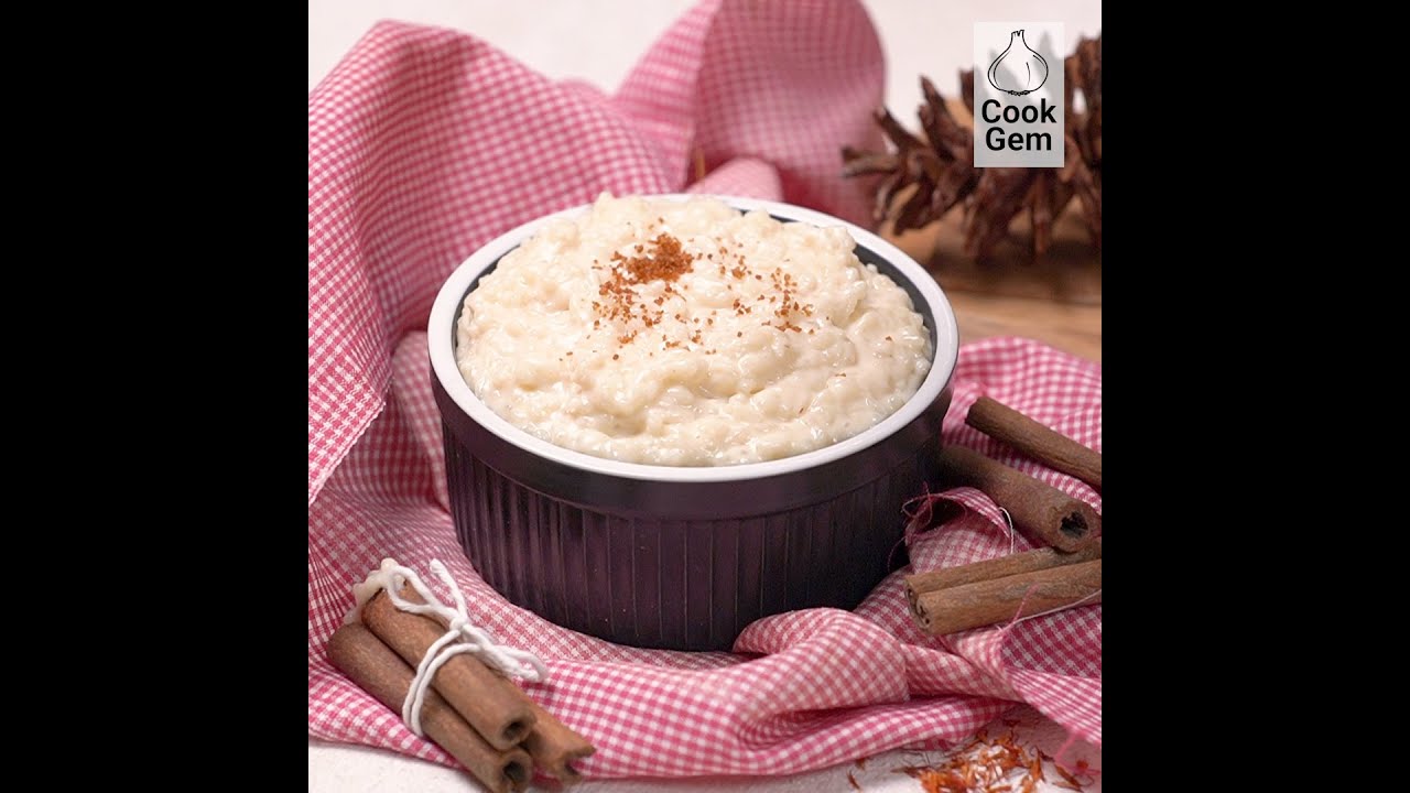 Easy Belgian Rice Pudding - YouTube