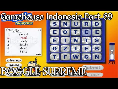 Gamehouse Indonesia Episode 69 : Boggle Supreme - YouTube