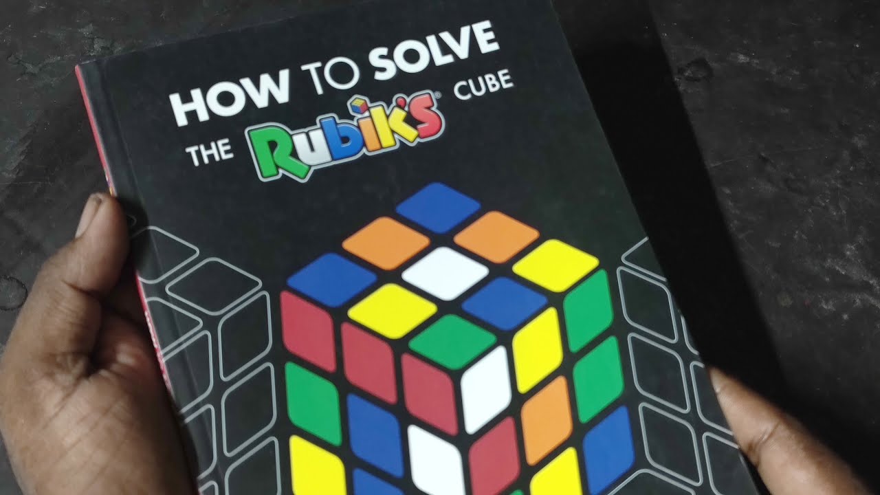 Let's Unbox Some Book's - How To Solve The Rubik Cube - YouTube