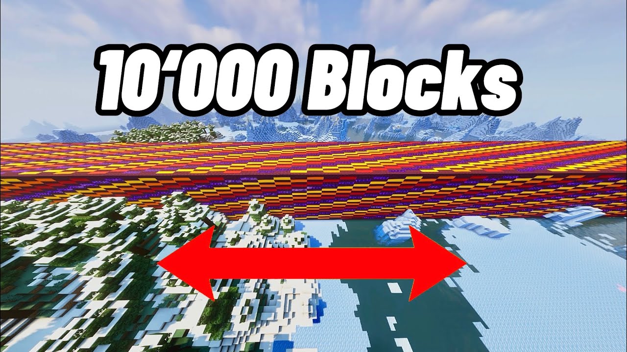 I‘ve built a 10‘000 Blocks Long OPTICAL ILLUSIONS Roller Coaster in ...