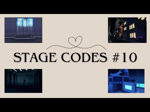RH DANCE STUDIO STAGE CODES | #10 - YouTube