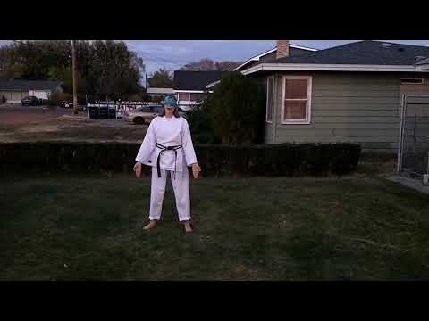 Blind Kata 2, Sarah Carpenter, Basin Karate