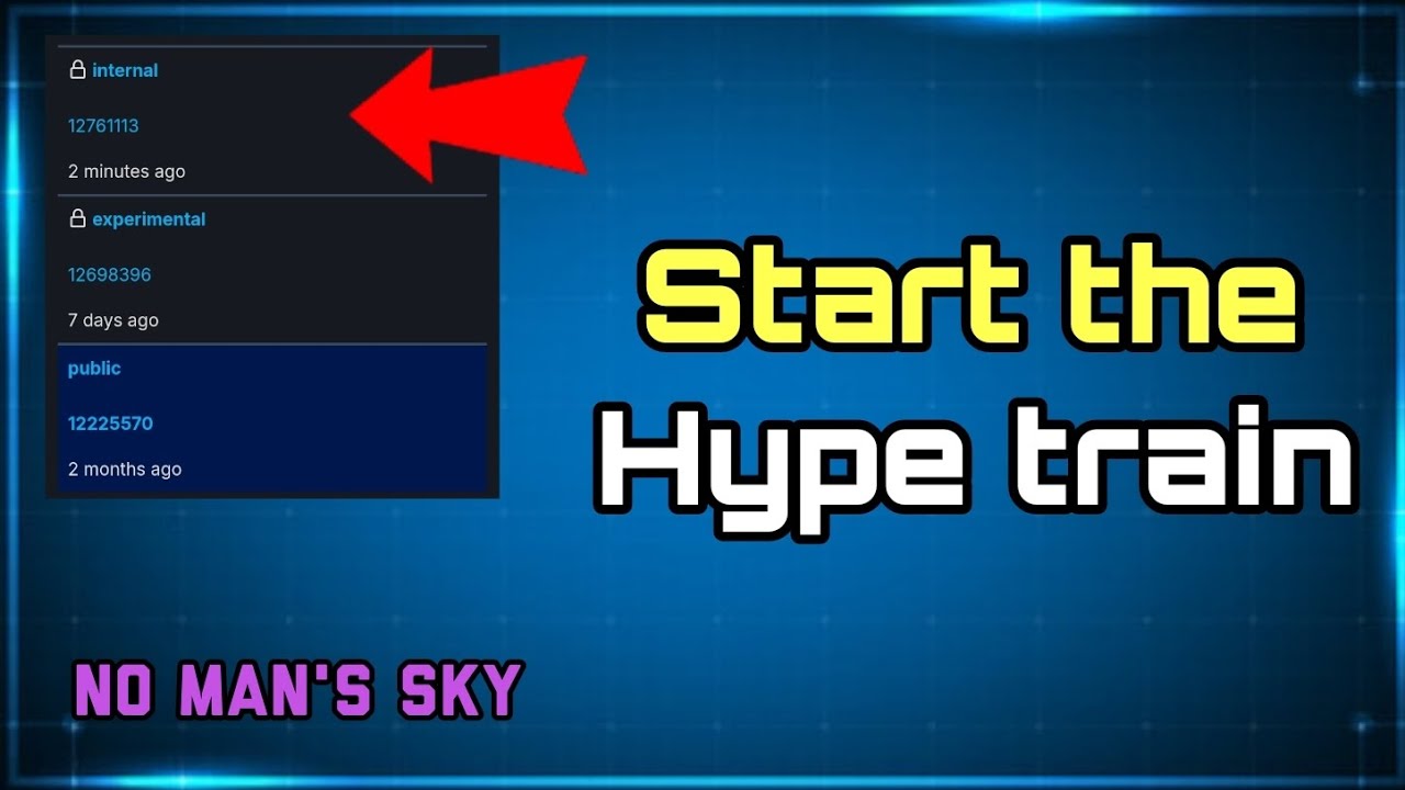 Start the no man's sky hype train - YouTube