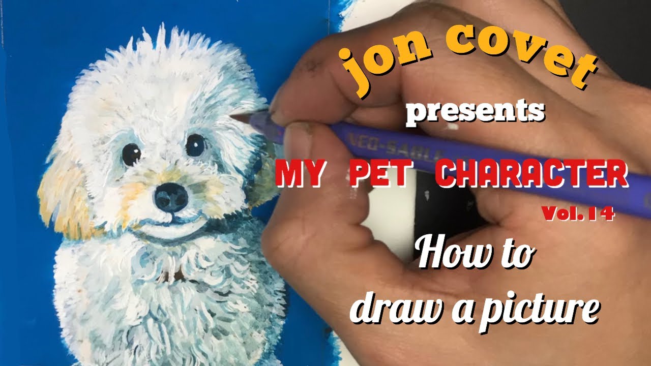 making pet character illustration vol.14 - YouTube