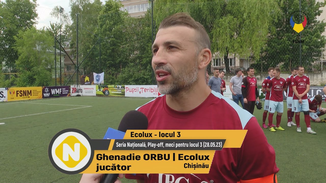 (Interviu) Ghenadie ORBU, jucător Ecolux Chișinău (28.05.23) Seria N ...