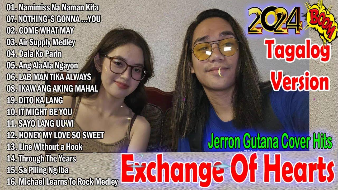Jerron Gutana Cover 2024 🎶 Jerron Gutana & Monica Bianca Tagalog Version 🎶 Exchange Of Hearts ...