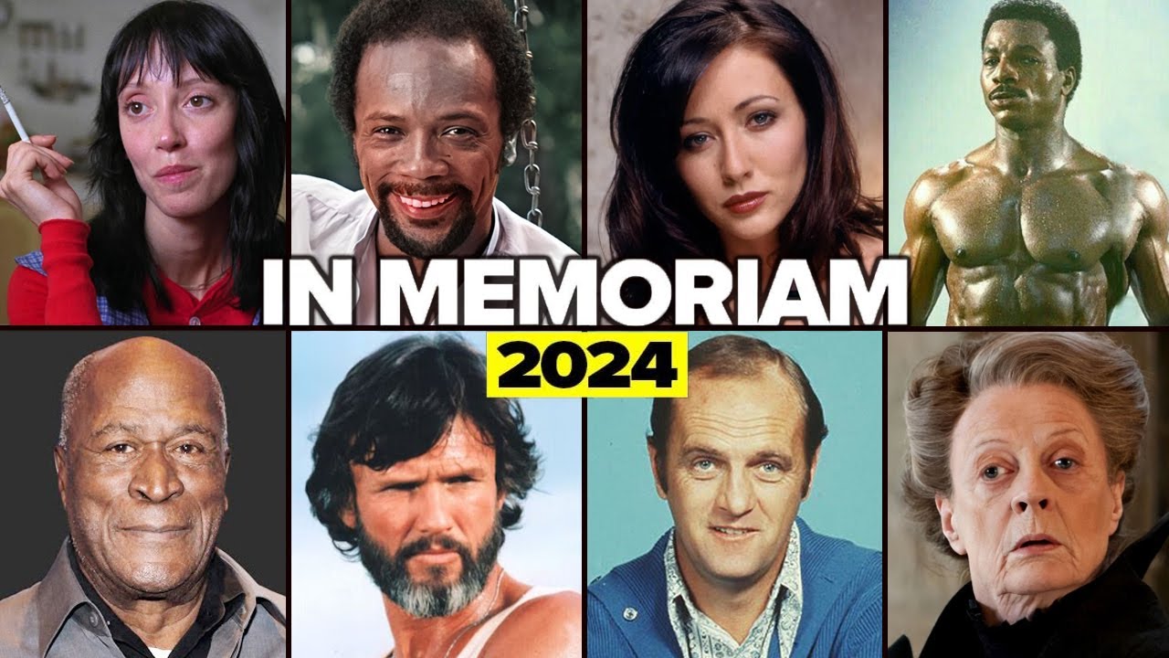 In Memoriam - Hollywood Stars We Lost in 2024 - YouTube