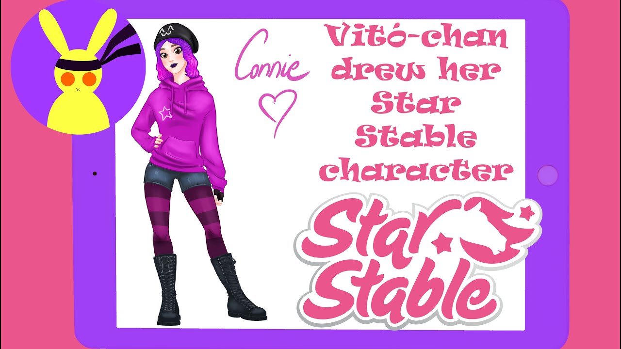 🐎🦄🐴 Connie, the Star Stable character by Vitó-chan 😻💜 - YouTube