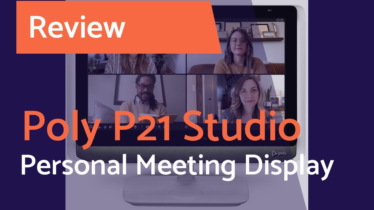 Poly Studio P21 Personal Meeting Display For Microsoft Teams & Zooms ...