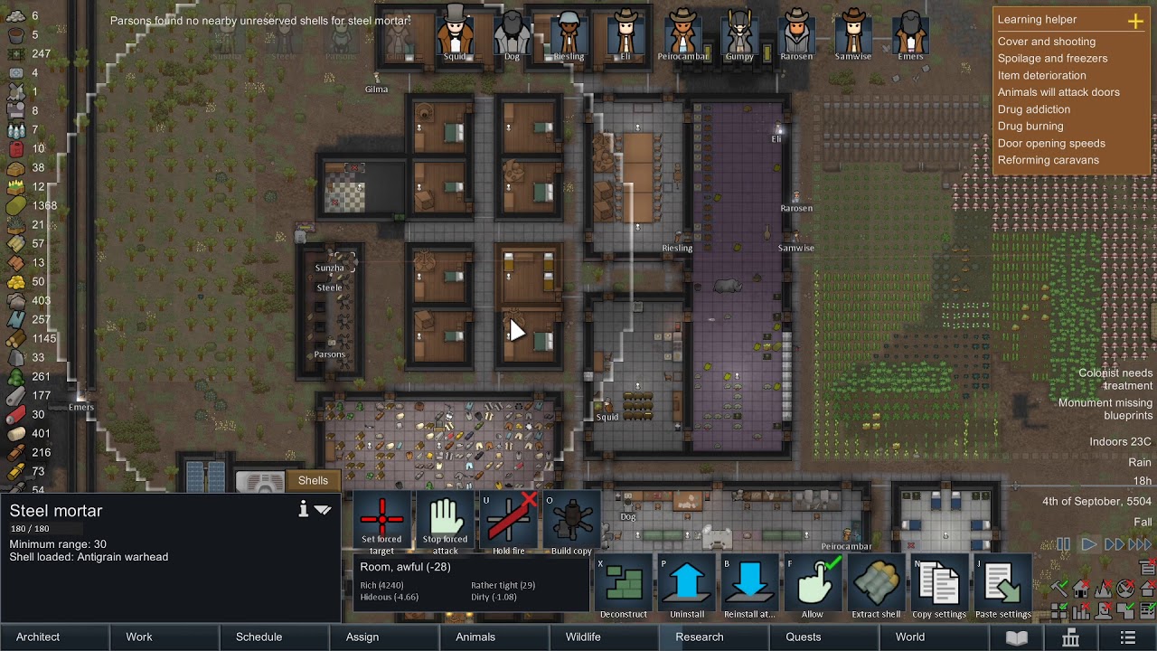 3 Antigrain Warheads vs 30 hives - YouTube