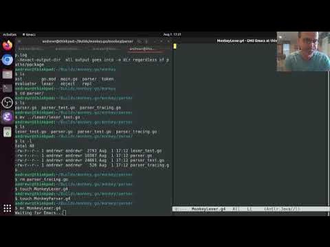 Monkey (Writing an interpreter in Go) with ANTLR4 - Episode 1 - YouTube