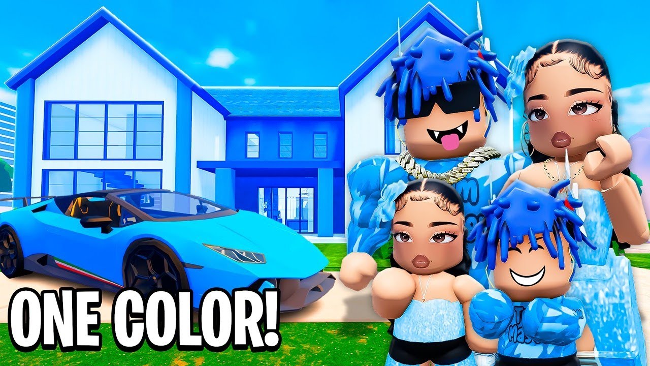 LIVING in ONE COLOR in BERRY AVENUE (Movie) - YouTube