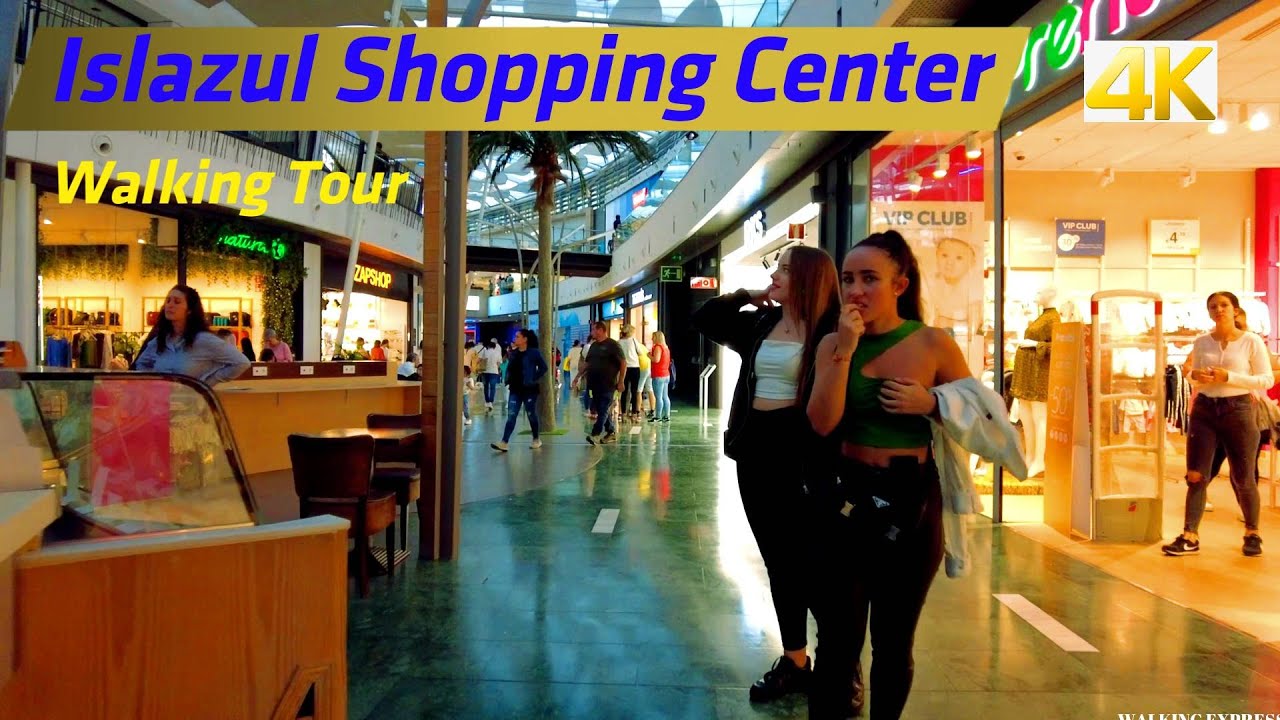 ISLAZUL Madrid Shopping Center{4k)Walking Tour(Centro Comercial Islazul ...