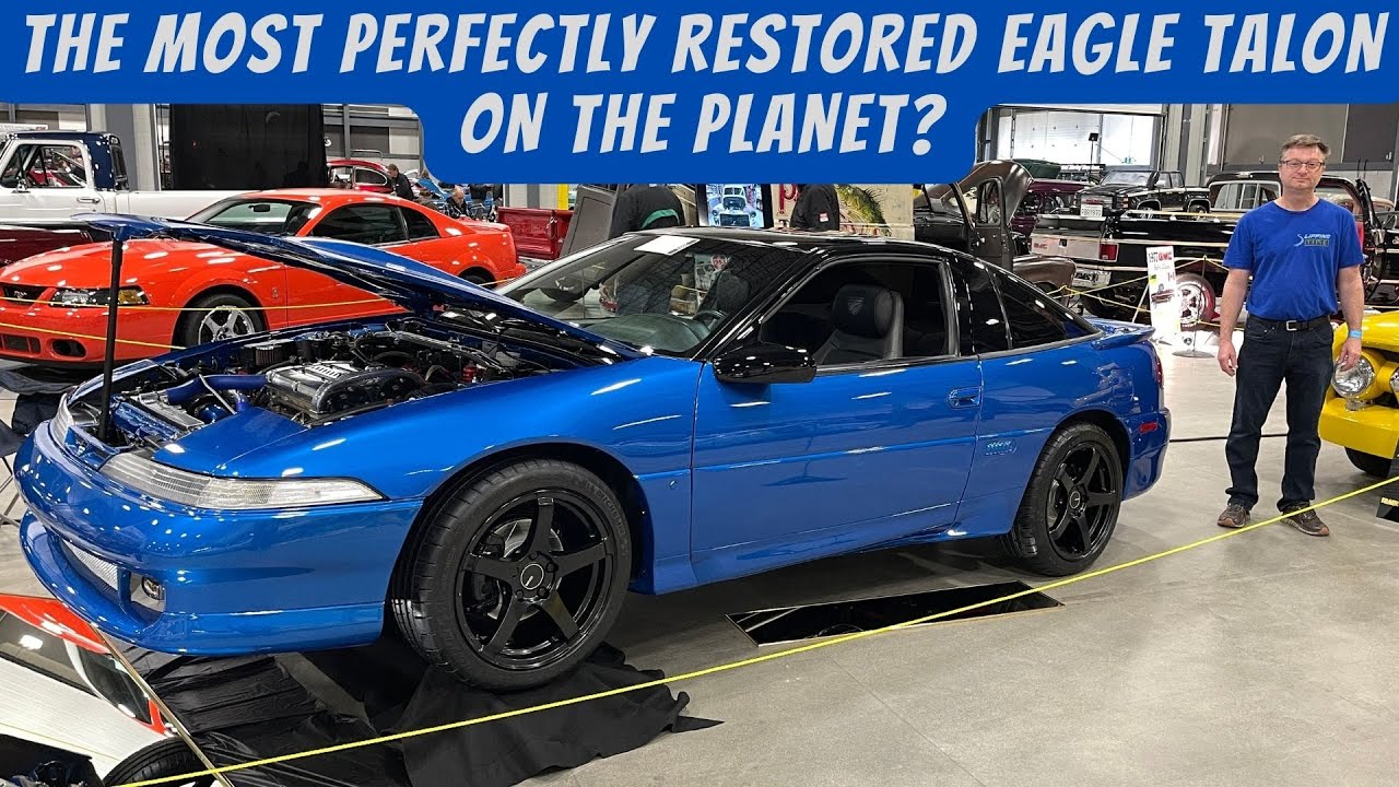 Goal Achieved: The Most Perfectly Restored Eagle Talon (DSM)! - YouTube