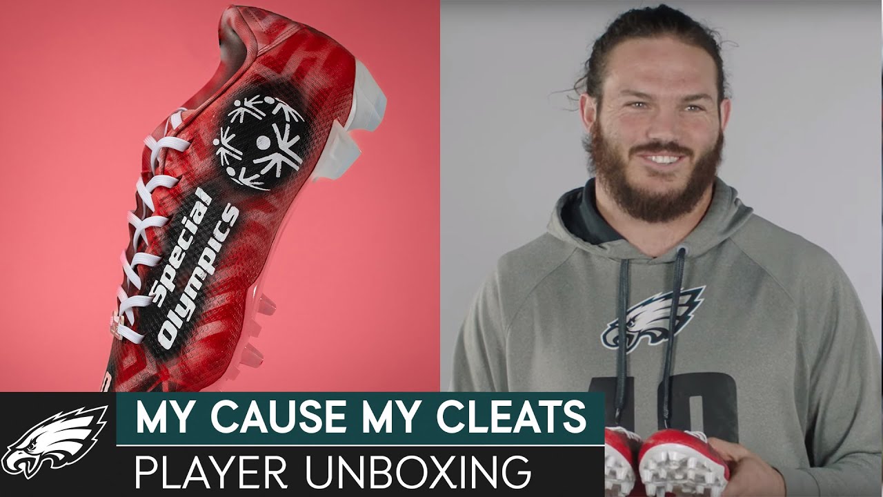 Eagles My Cause My Cleats Player Unboxing | Philadelphia Eagles - YouTube
