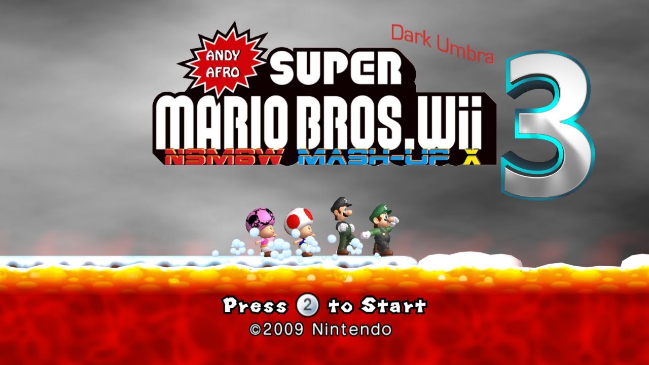 Andy Afro 3 New Super Mario Bros. Wii - Complete Walkthrough - YouTube