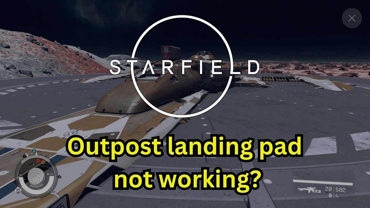 Starfield outpost landing pad not working or missing for some players ...