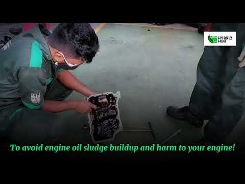 Hybrid Hub - Avoid Oil Sludge build up like this Suzuki Wagon R Hybrid