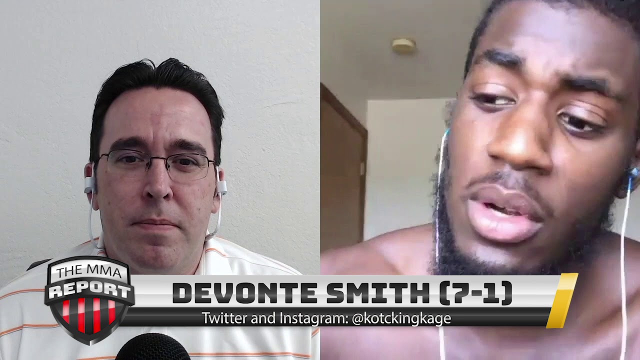 Devonte Smith talks Contender Series matchup and decision to change ...
