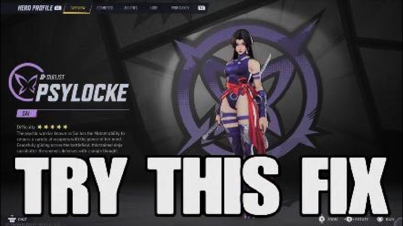 Does Psylocke Feel Weak? Try This Fix! | Best Crosshair & Combos ...