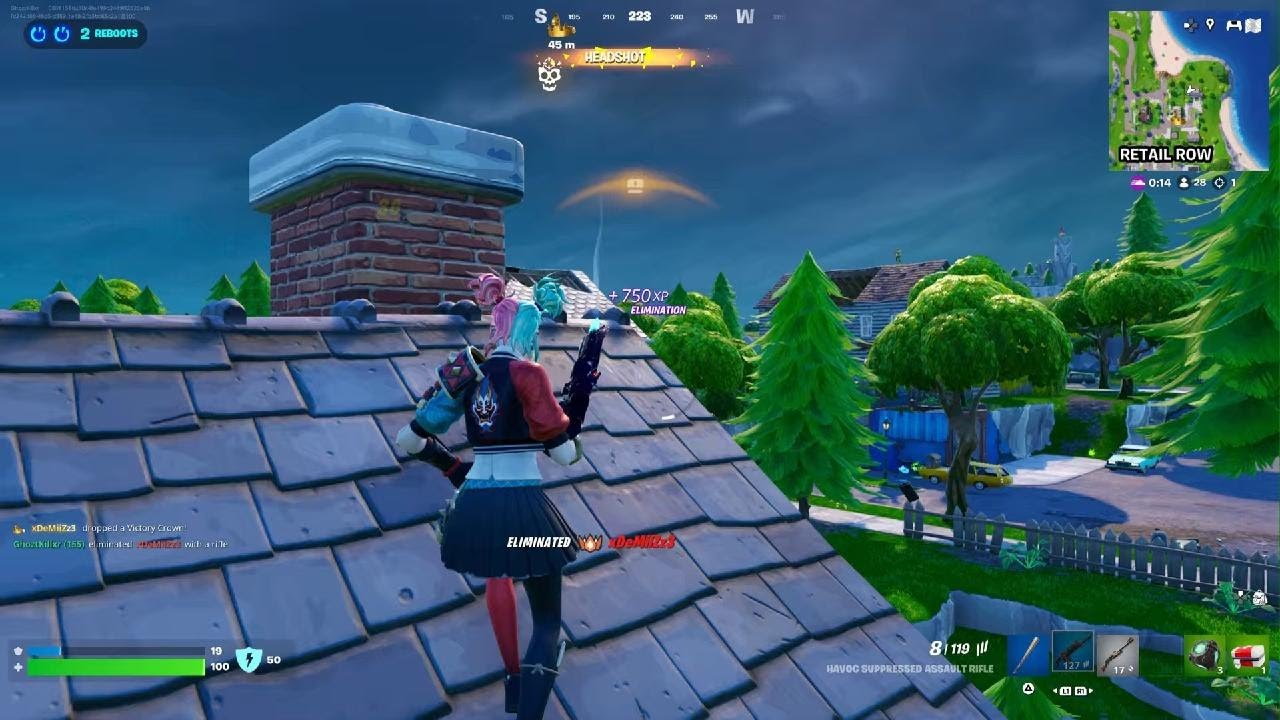 Intense Fortnite Reload Win - YouTube