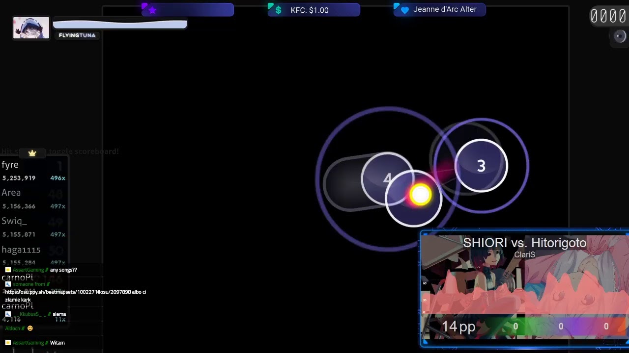 osu! with a 6 digit - YouTube
