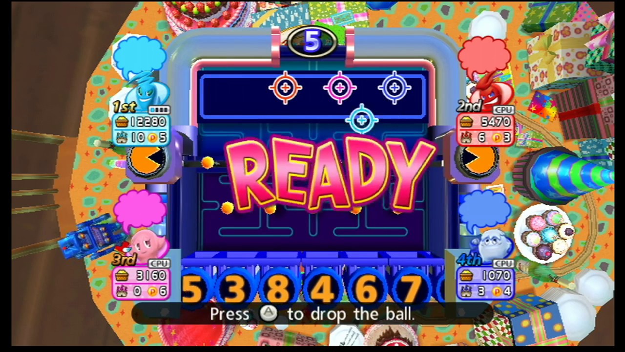 Pac-Man Party - Party Mode - Celebration Avenue Normal Course - Part 3 ...