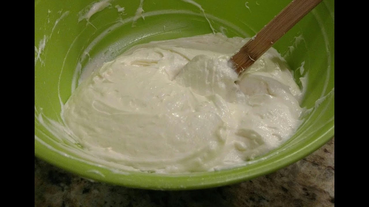 Combinacion De Cream Cheese, Queso Crema Tutorial - YouTube
