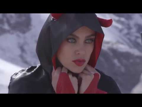 Contortionist Nina Burri in a Devil Shooting at Diavolezza - YouTube