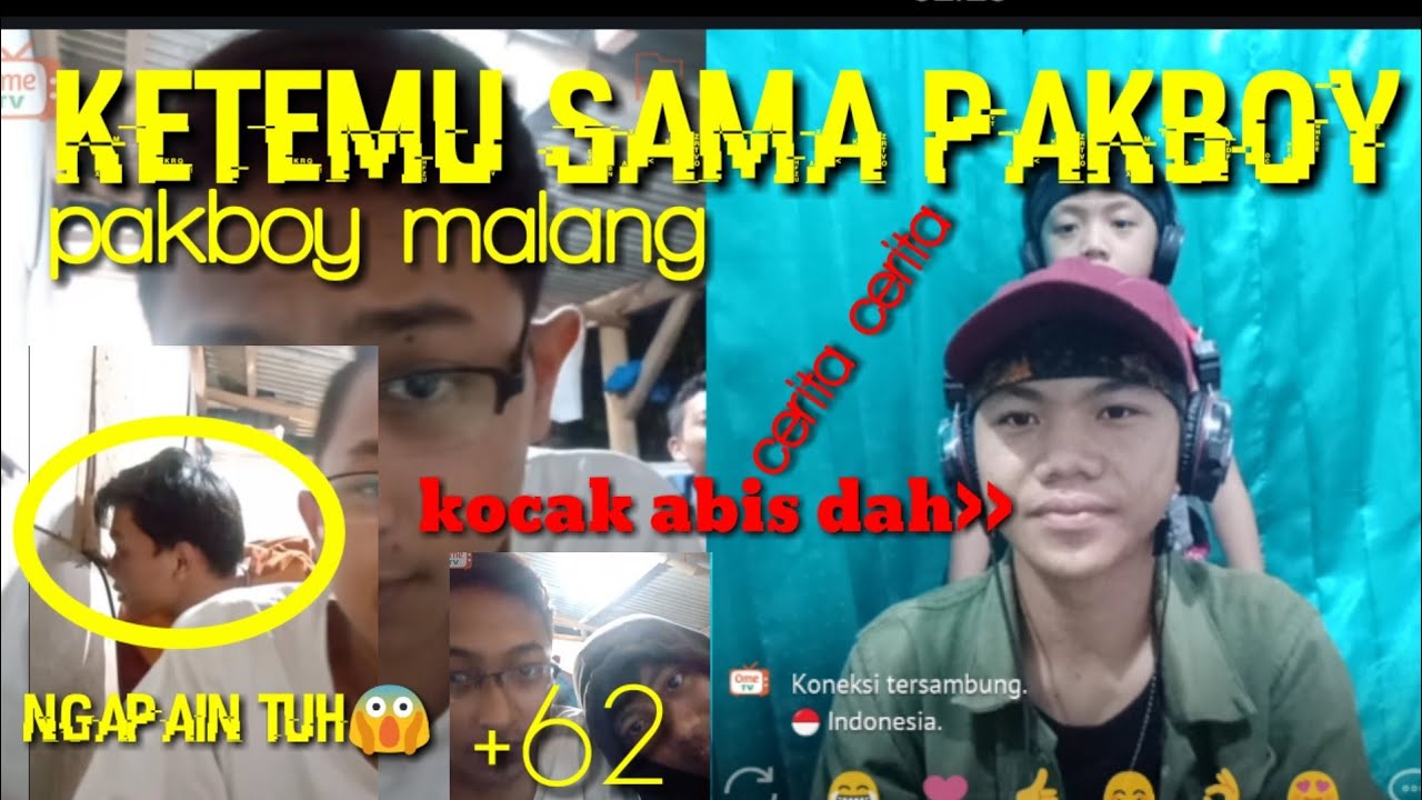 part 4 OME TV +62 KETEMU PAKBOY - YouTube