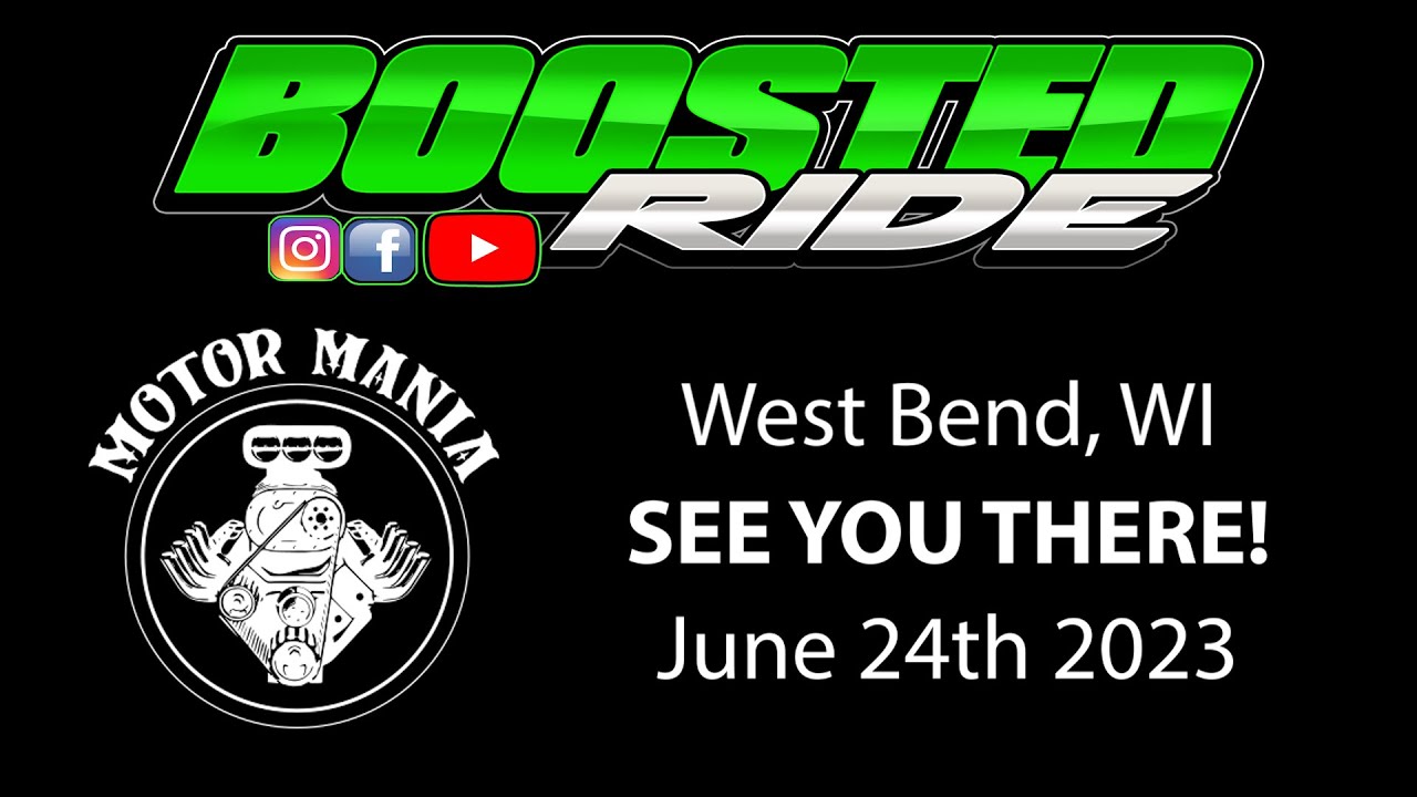 Boosted Ride Motor Mania June 24th West Bend Wisconsin - YouTube