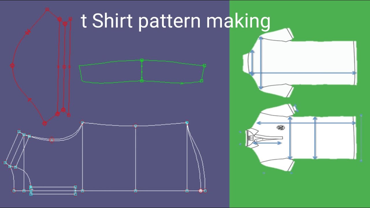 polo shirt pattern making | polo shirt making process |md rubel - YouTube