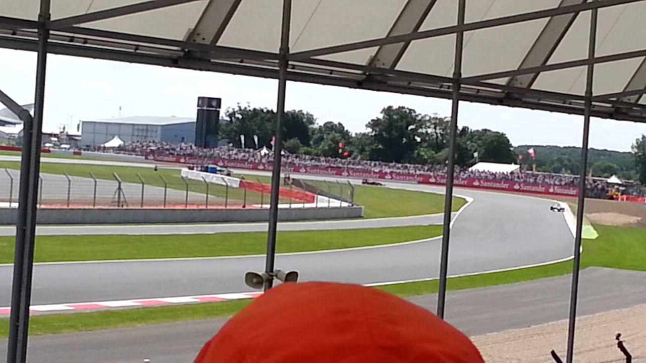 Silverstone from Woodcote B 2013 - YouTube