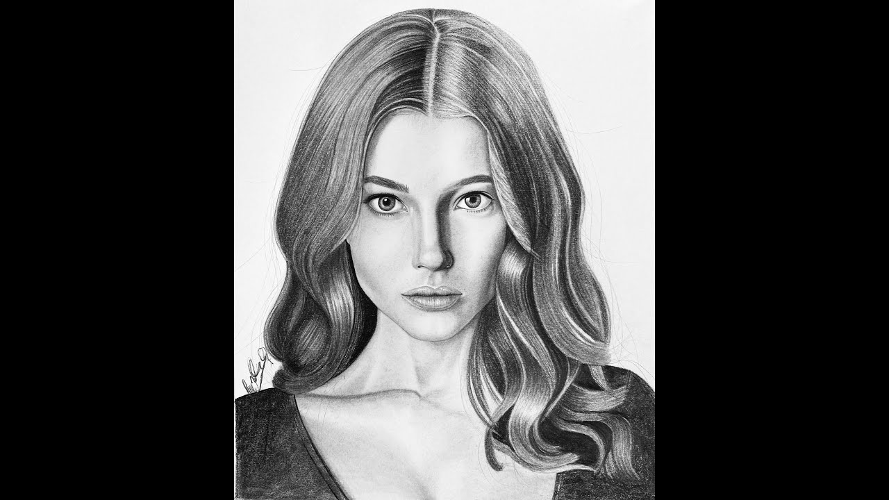 How to draw a realistic face | a quick sketch | pencil drawing tutorial ...