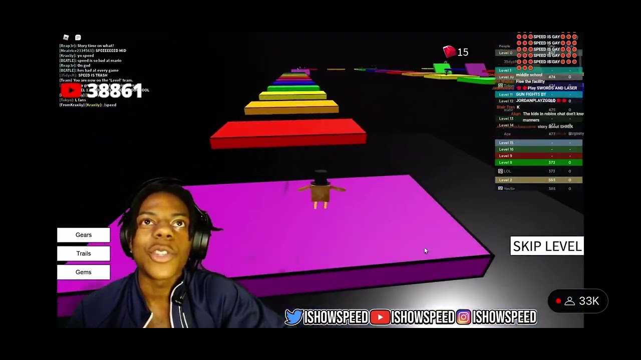 IShowSpeed Exposes Himself While Thinking Of A Storytime - YouTube