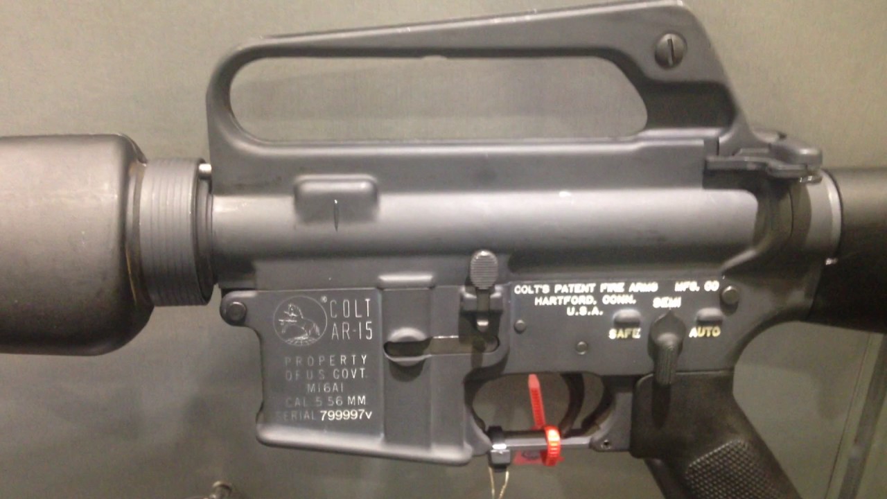 2017 Shot Show Colt's Retro M-16A1 Semi_Auto Rifle release. AWESOME ...