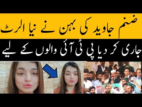 PTI's Election Strategy | Sanam Javed's Sister Falak Javed's New Video ...