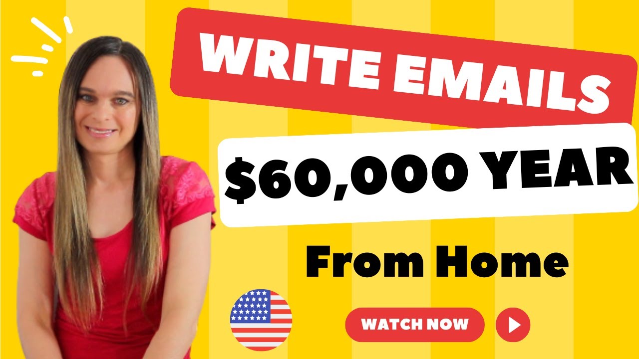 $50,000 To $60,000 Year Writing & Sending Email From Home | No Degree ...