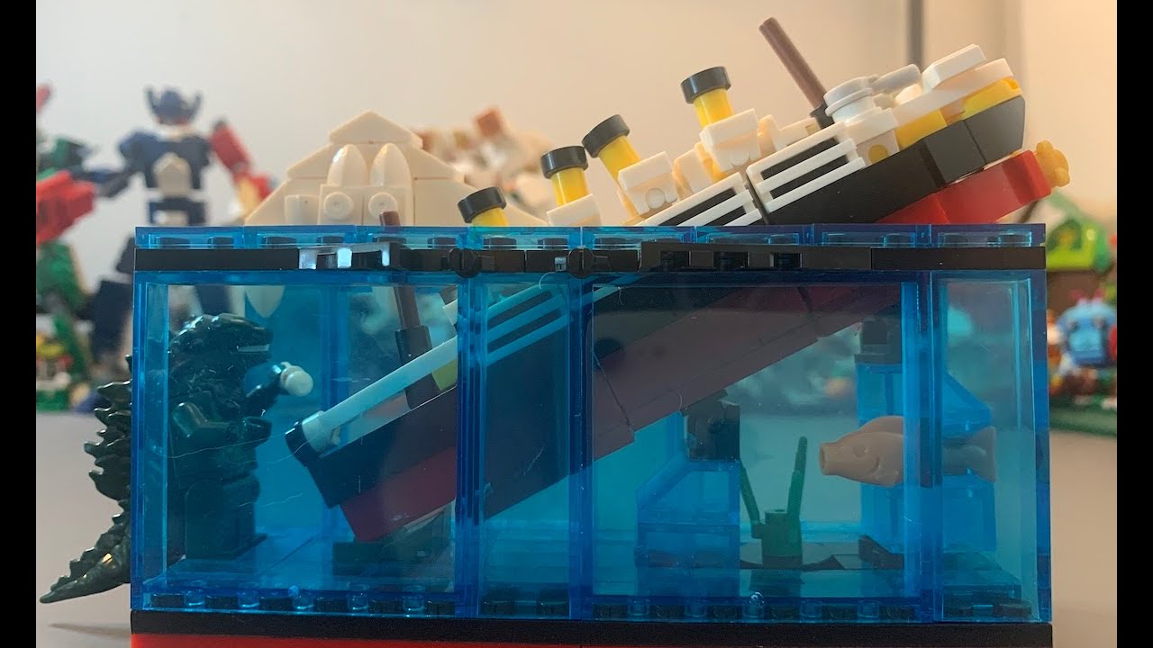 Custom LEGO Titanic and OceanGate Diorama MOC Timelapse Build - YouTube