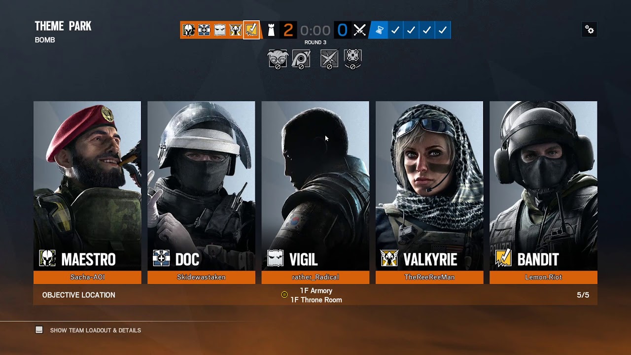 Flawless win on Theme park | Rainbow six siege - YouTube