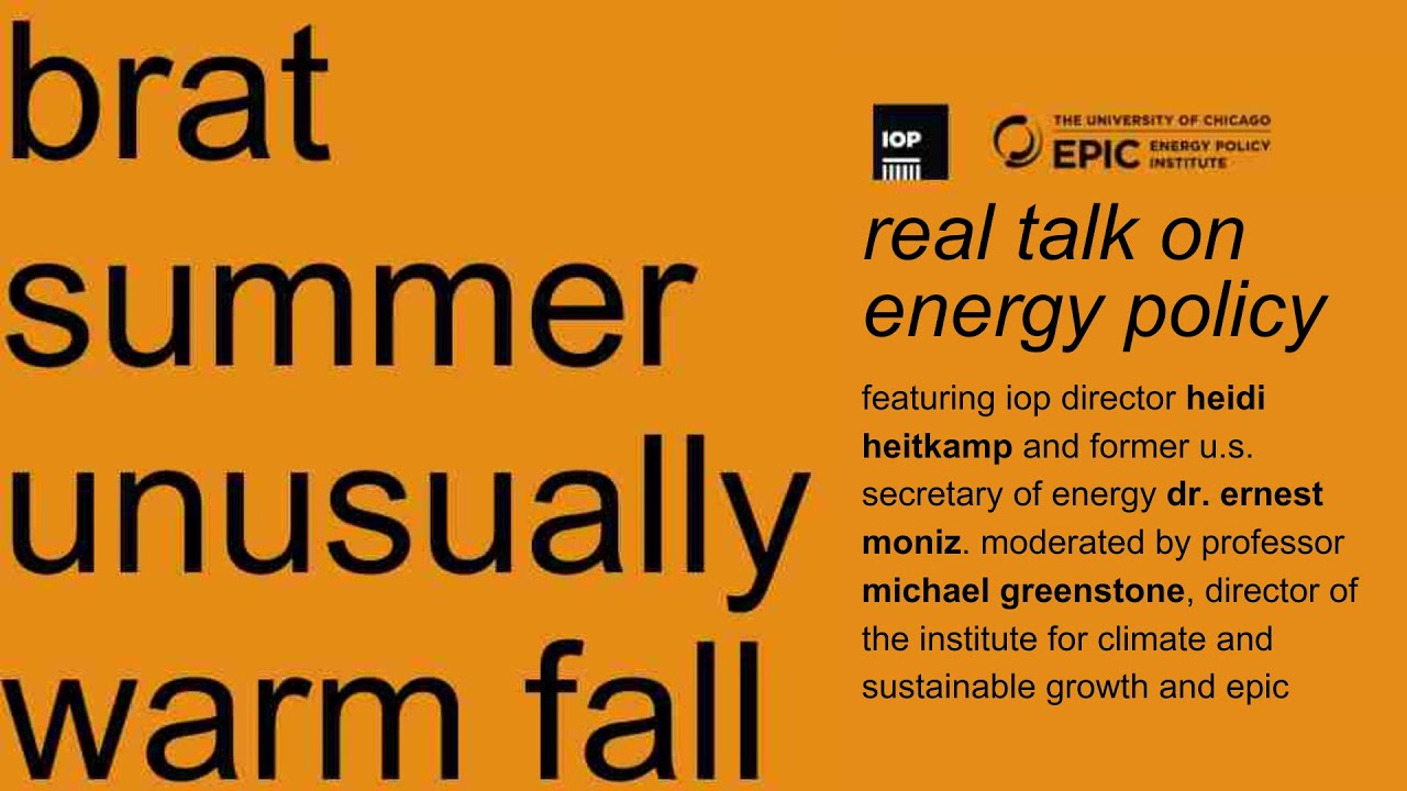 Brat Summer, Unusually Warm Fall: Real Talk on Energy Policy - YouTube