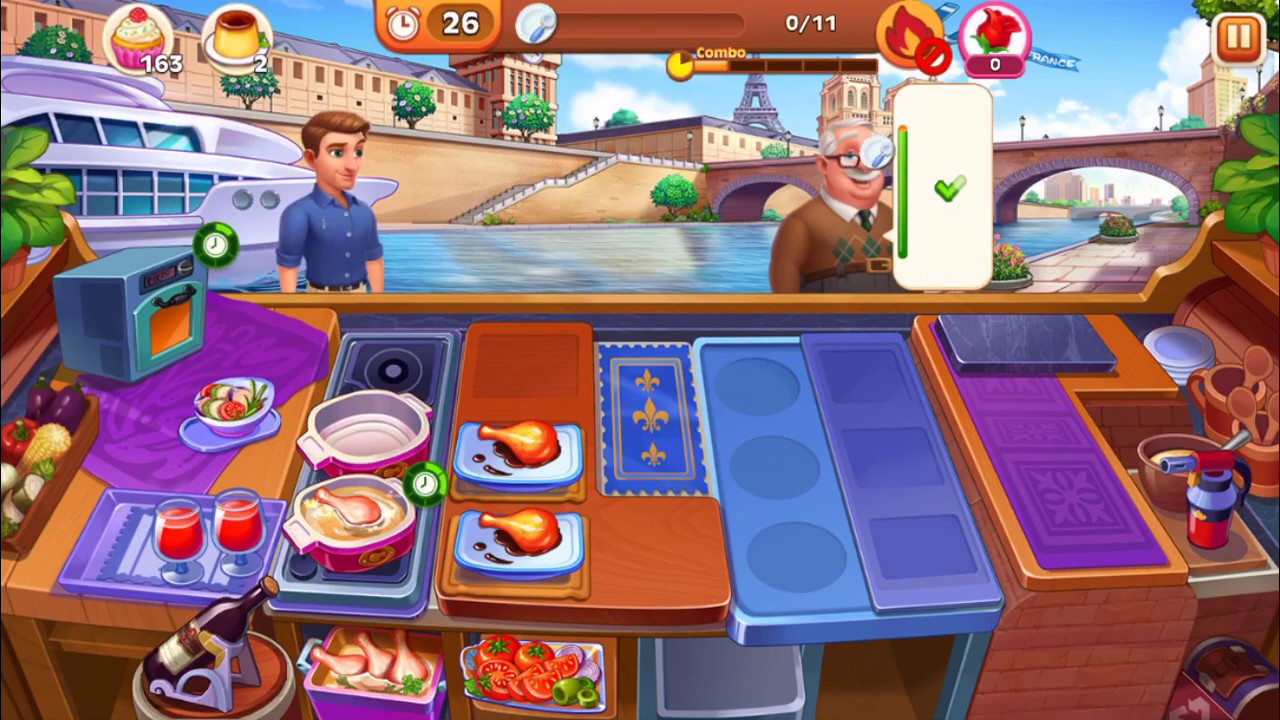 Cooking Madness - Kitchen Frenzy - Level 333-3 (No Boosters) - YouTube