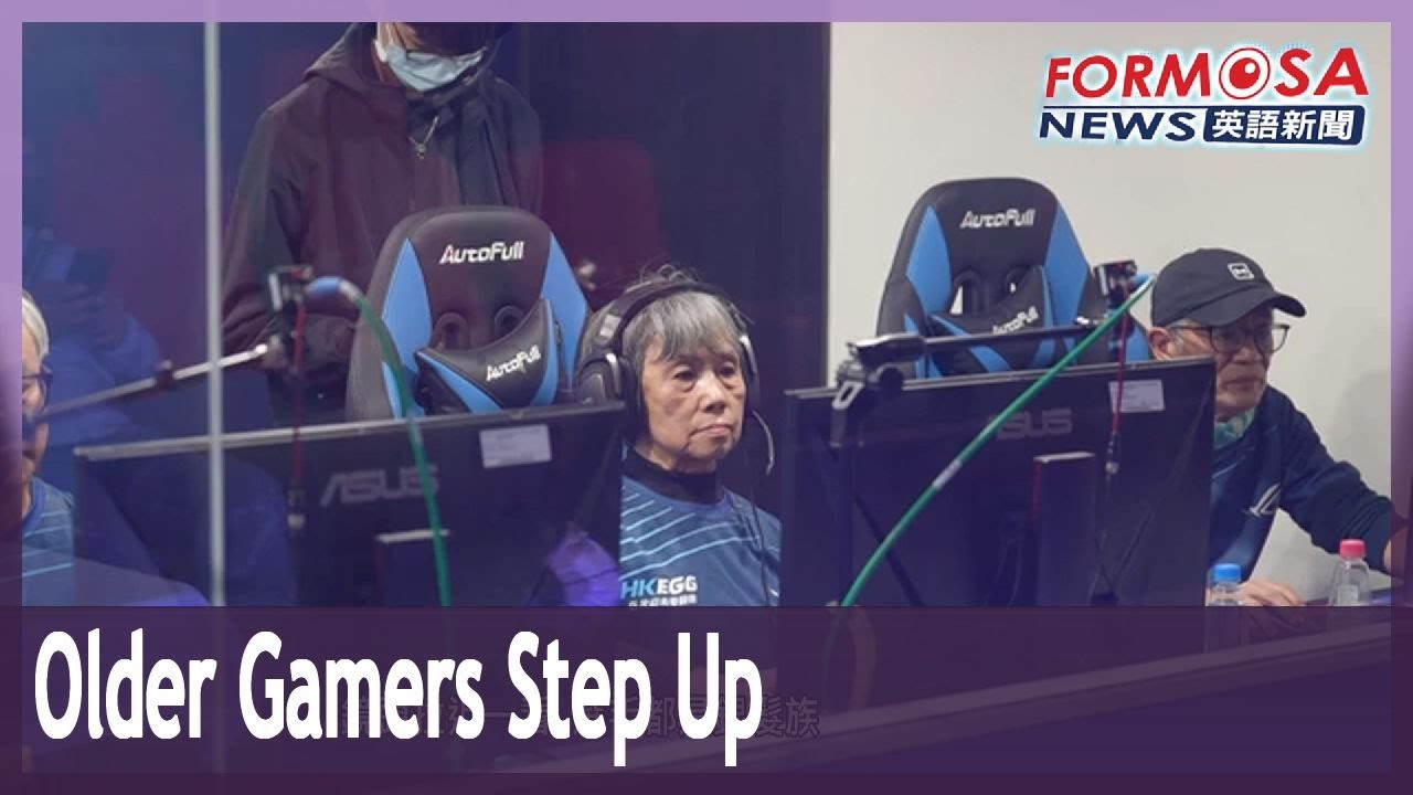 Average age 64: older gamers form League of Legends team - YouTube