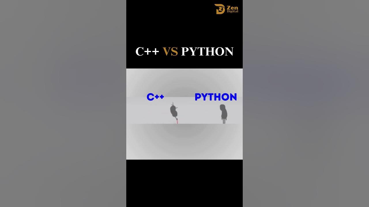 C Vs Python Cplusplusprogramming Python Youtube