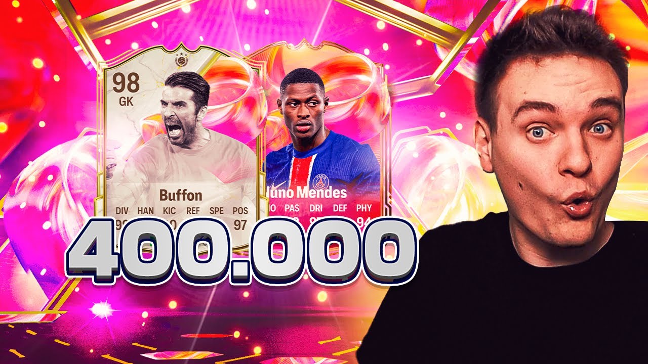 IKONA 98+ FUTTIES TRAFIONA! DWIE PACZKI ZA 400.000!!! | FC 25 ULTIMATE ...