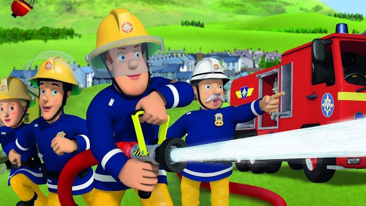 Nieuwe Brandweerman Sam Nederlands 🌟De koning van vuur 🔥 Beste redt 🔥 ...