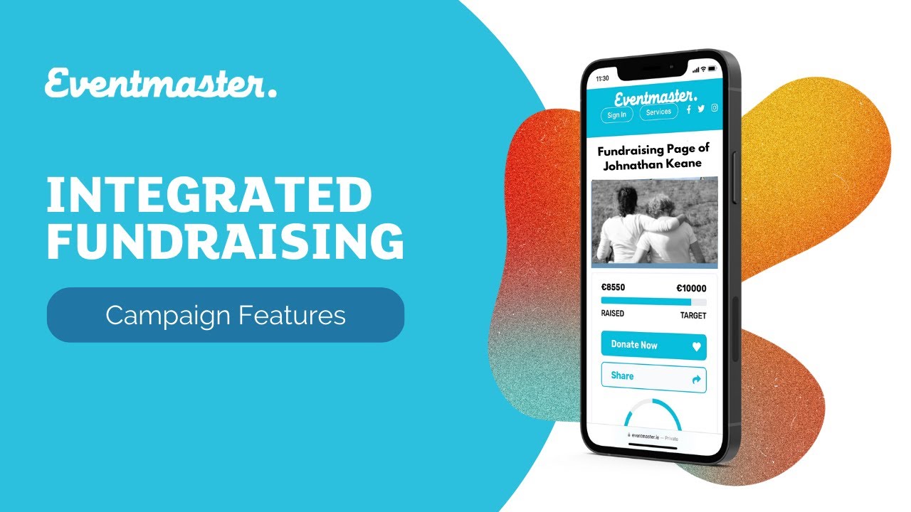 Eventmaster - Integrated Fundraising Features - YouTube
